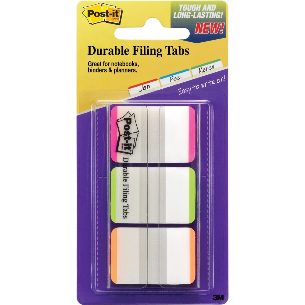 3M 686L-GBR POST-IT DURABLE TABS - Digitals Limited